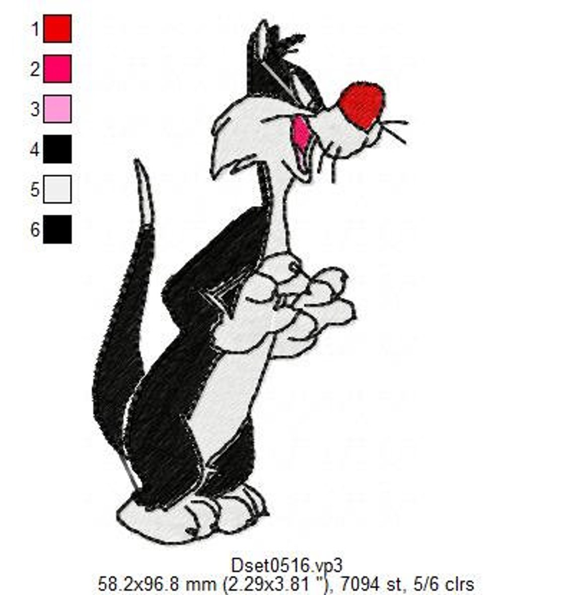 Looney Tunes Machine Embroidery Design, 20 Designs Bundle, 4x4 Hoop ...