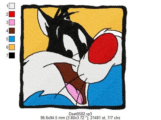 Looney Tunes Machine Embroidery Design, 20 Designs Bundle, 4x4 Hoop ...