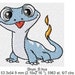Bruni Fire Spirit - Machine Embroidery Design - Frozen2 Embroidery ...