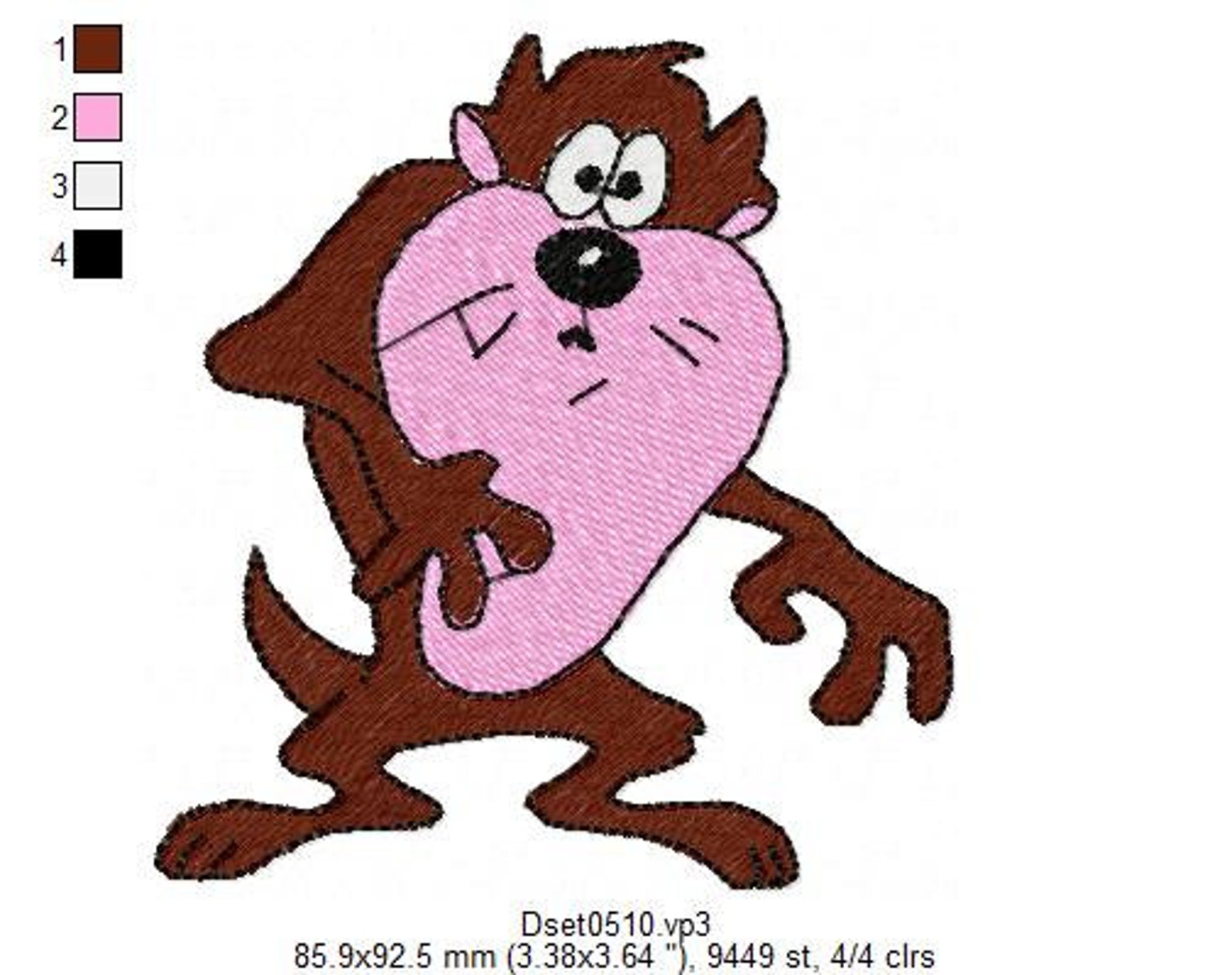 Looney Tunes Machine Embroidery Design, 20 Designs Bundle, 4x4 Hoop ...