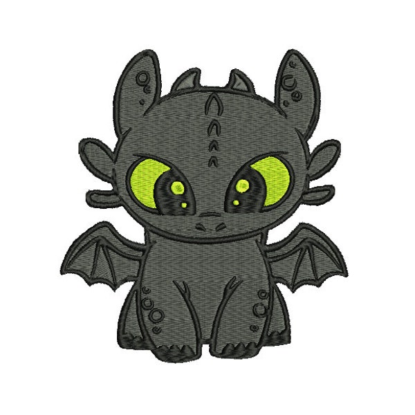 Toothless Dragon - Etsy