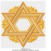Star of David- Machine Embroidery Design, Judaic Symbol, 7 Sizes ...