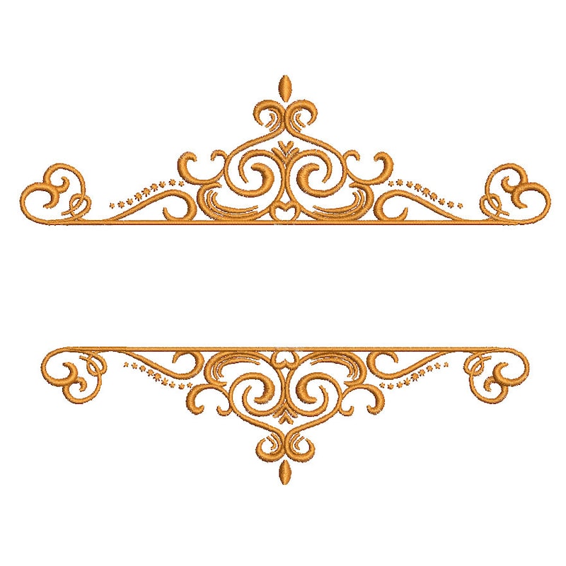 Scroll Monogram - Etsy