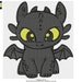 Toothless Dragon- Night Fury- Machine Embroidery Design, 5 Sizes ...
