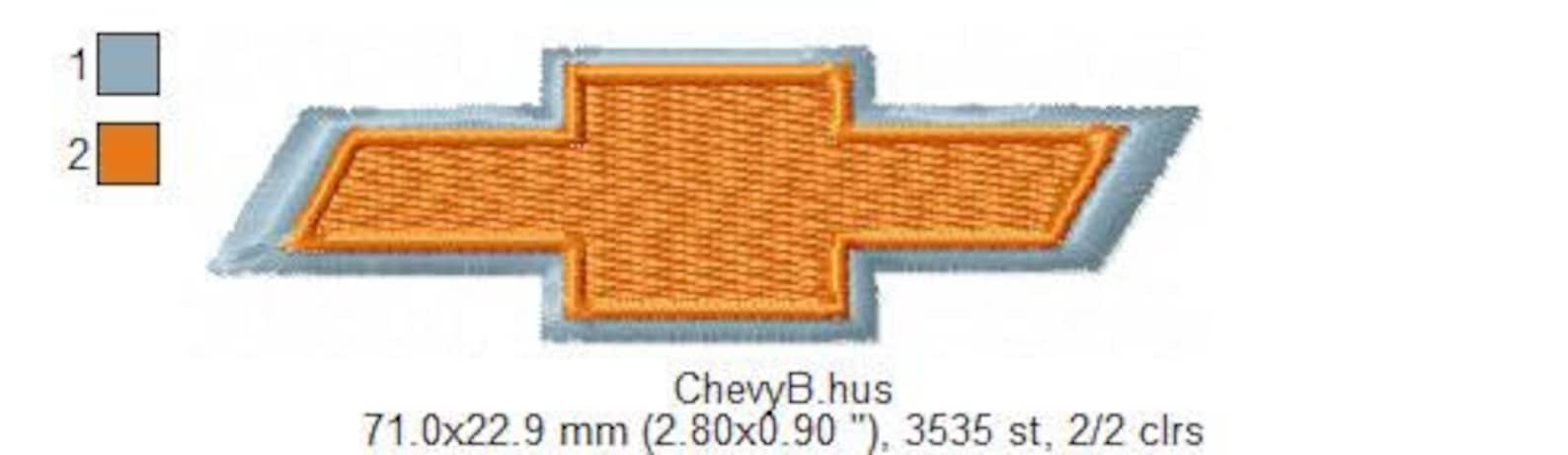 Chevy Emblem - Machine Embroidery Design, Embroidery Designs, Machine ...