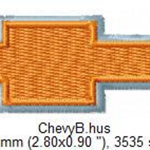 Chevy Emblem - Machine Embroidery Design, Embroidery Designs, Machine ...