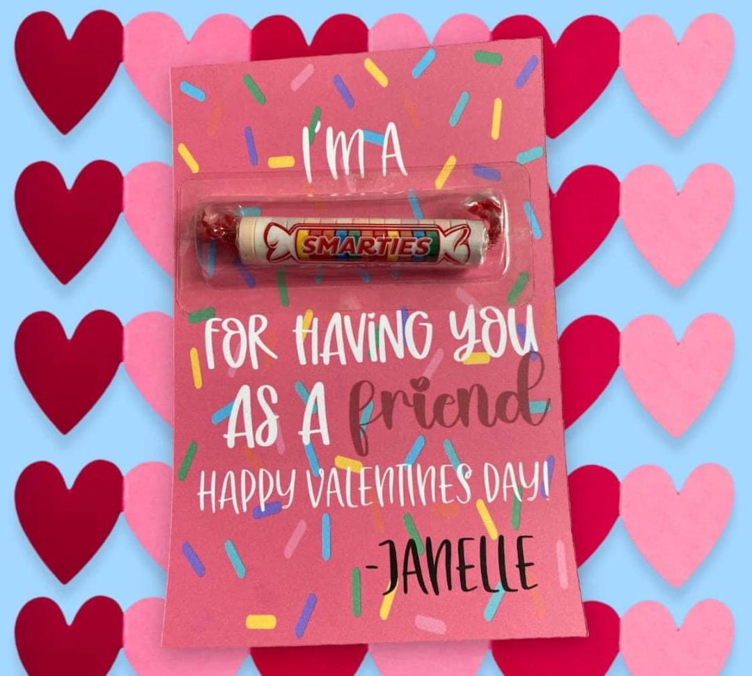 24ct Personalized im a Smarties for Having You as a Friend Kids ...