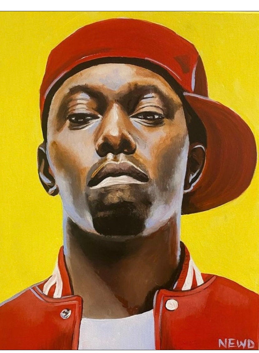 DIZZEE RASCAL PAINTING - Etsy