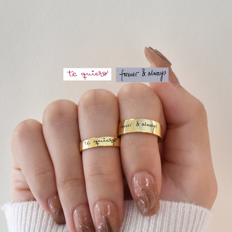 Personalized Ring - Etsy