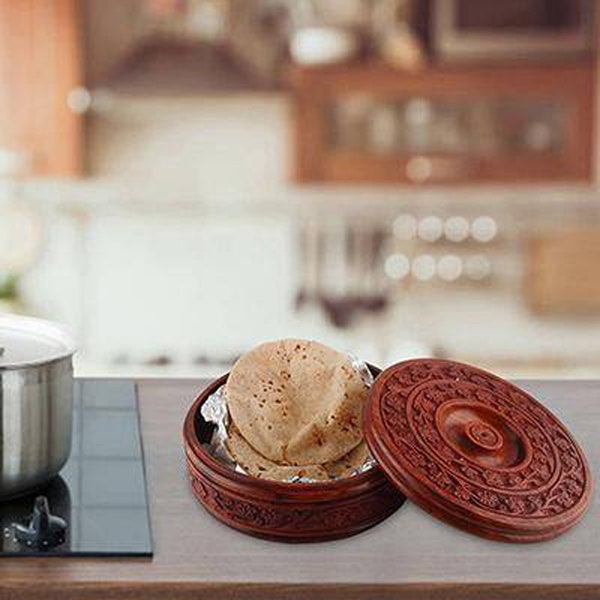 Wooden Chapati Box - Etsy