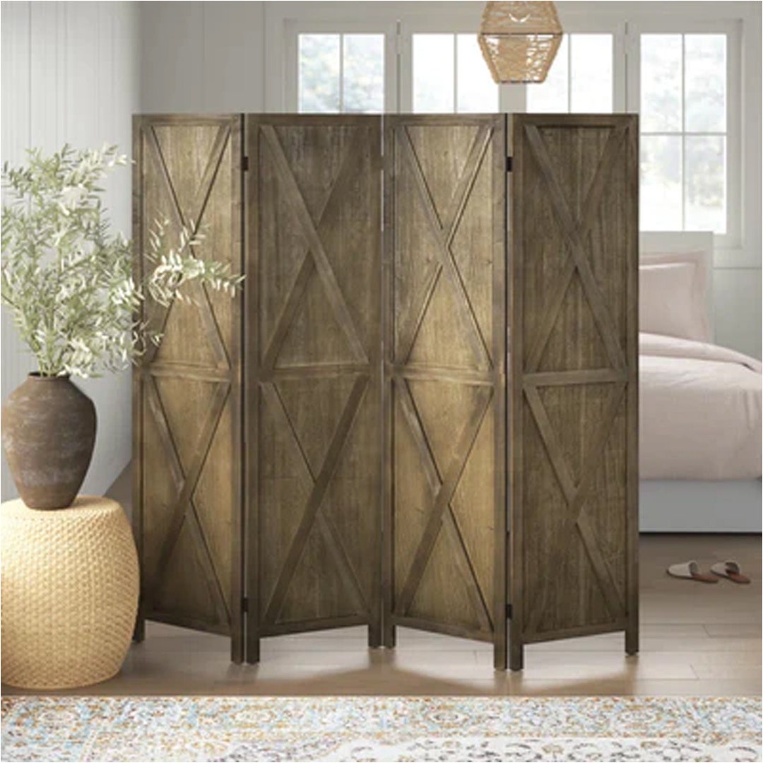 Ancient X Design Wooden Partition Screen Divider Flodable - Etsy UK