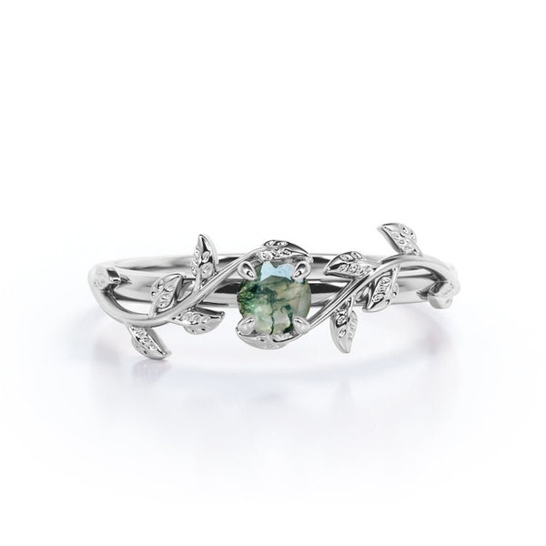 Vine Leaf Ring - Etsy