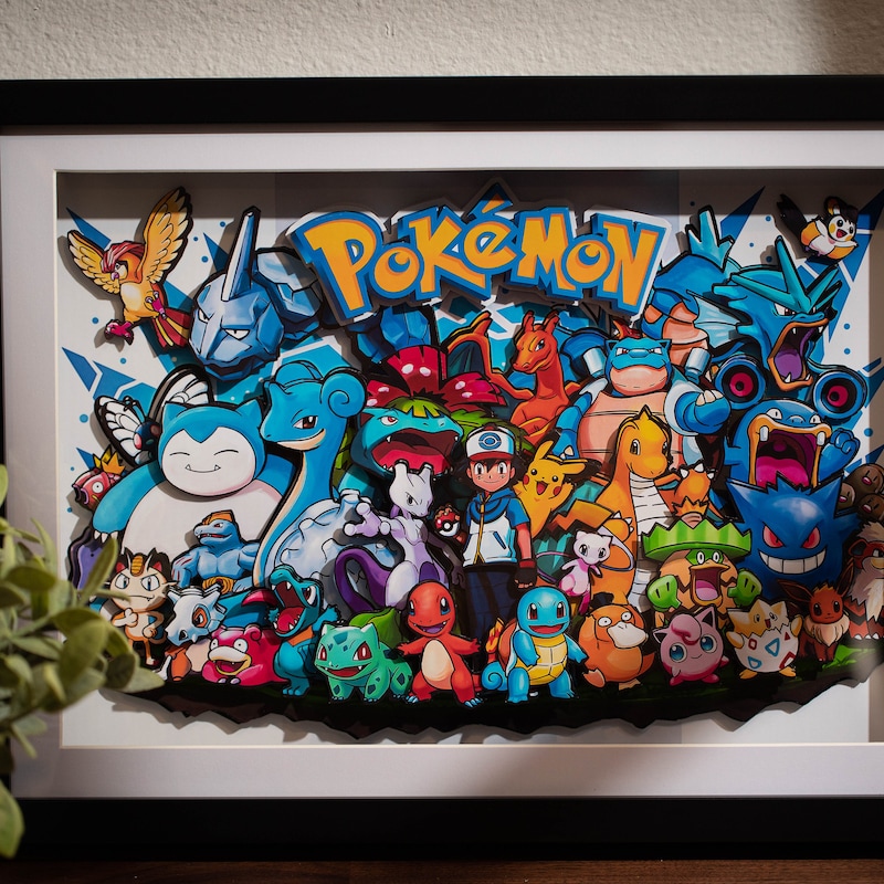 Framed Anime Art - Etsy