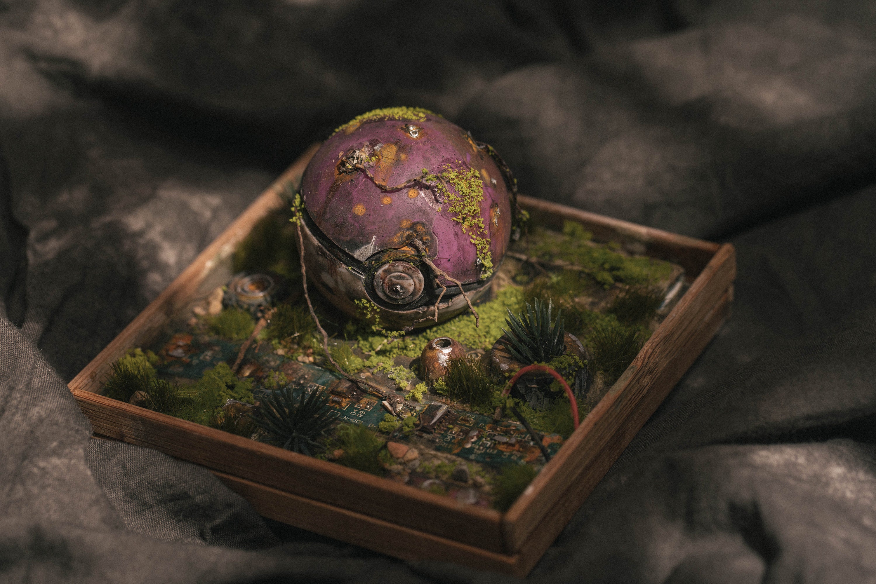 Poké Ball Miniature Miniature Landscape Pokemon Pikachu - Etsy