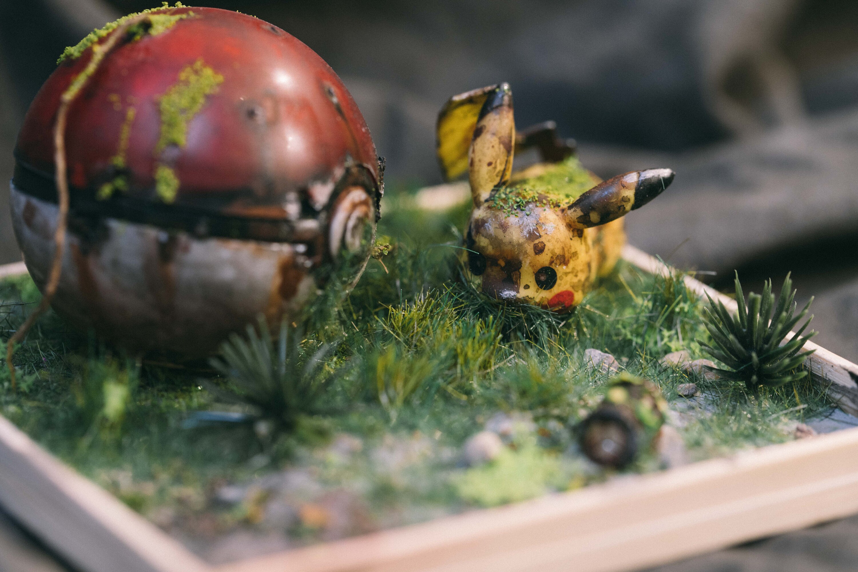 Poké Ball Miniature Miniature Landscape Pokemon Pikachu - Etsy