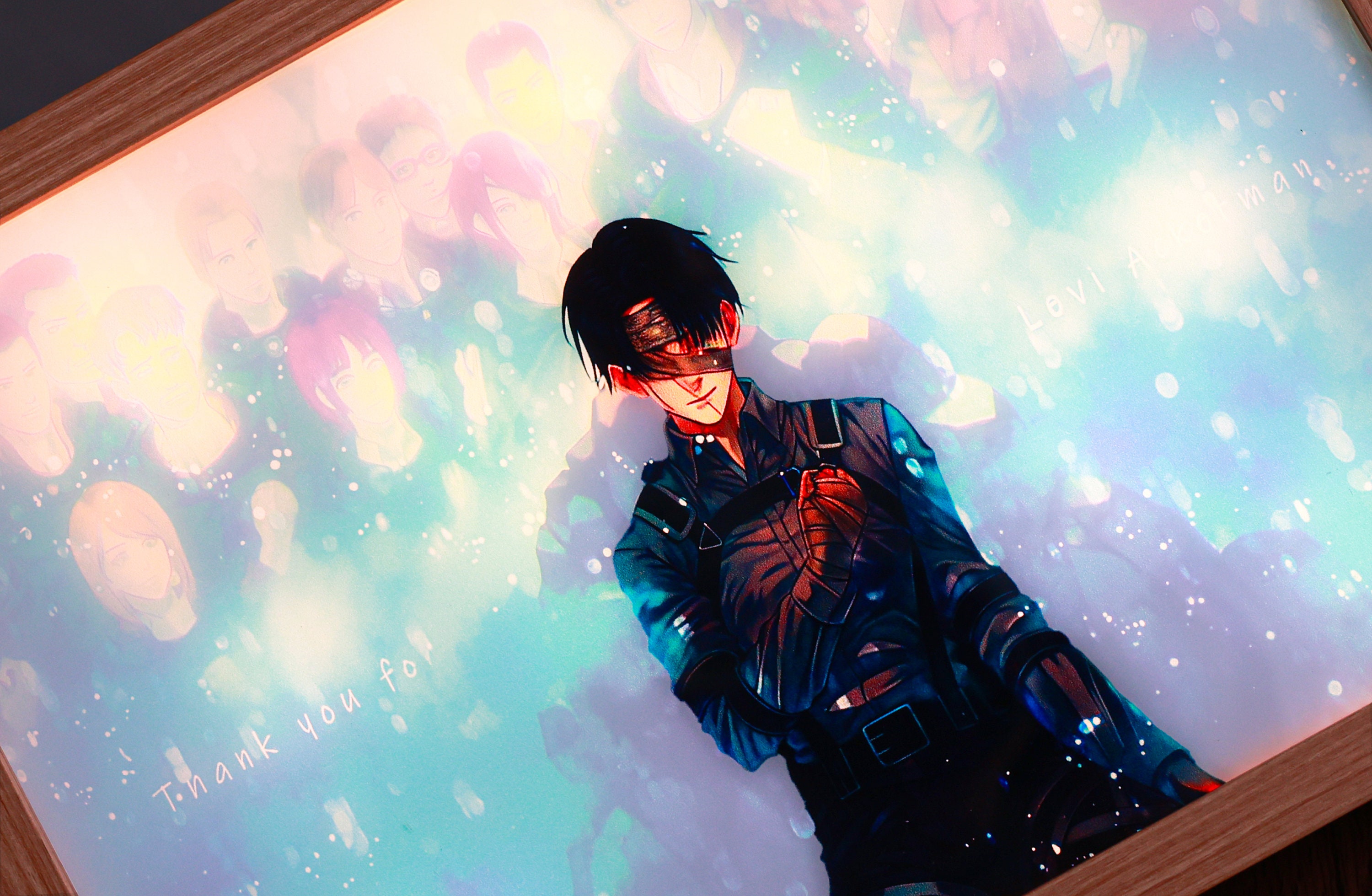 Anime Frame Light Inspired by Attack on Titan,anime Frame Light Hidden ...