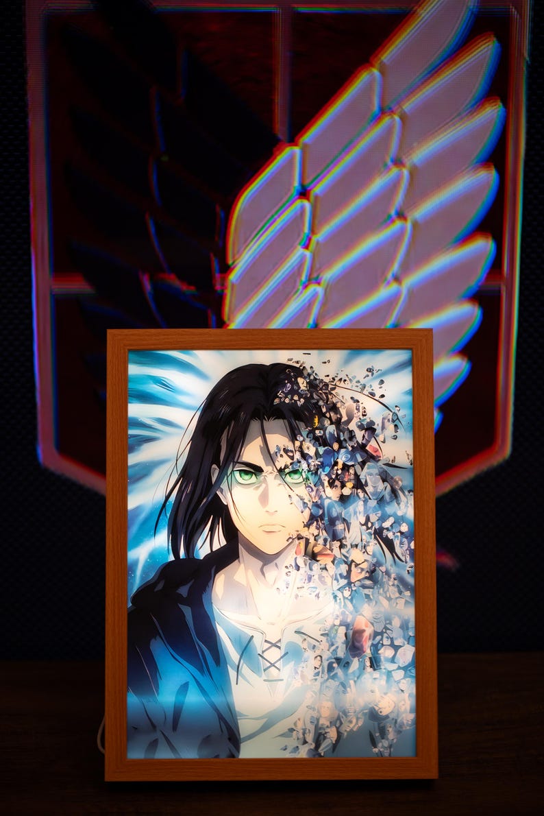 Anime Frame Light Inspired by Attack on Titan,anime Frame Light Hidden ...