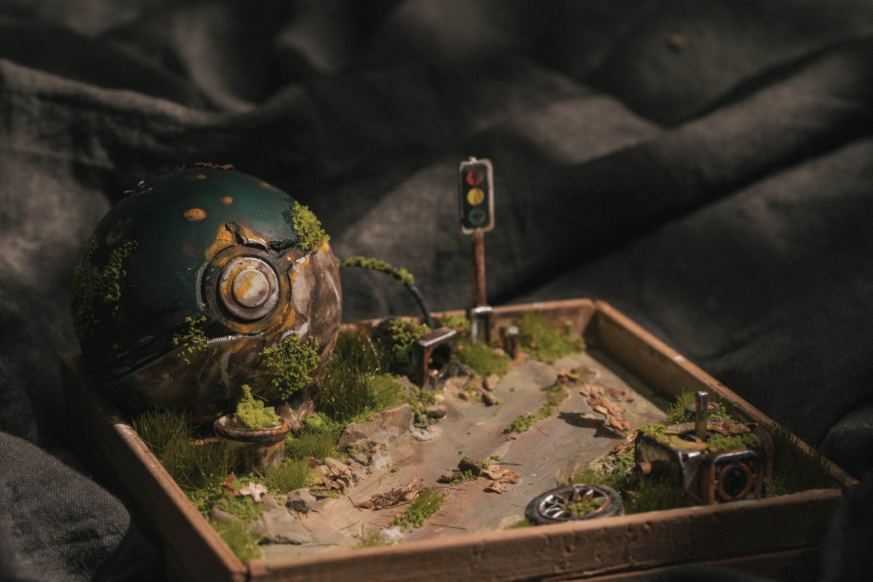 Poké Ball Miniature Miniature Landscape Pokemon Pikachu - Etsy