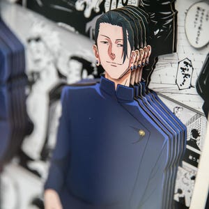 Jujutsu Kaisen, Jujutsu Kaisen Main Character, Multilayer 3D Wall Art ...