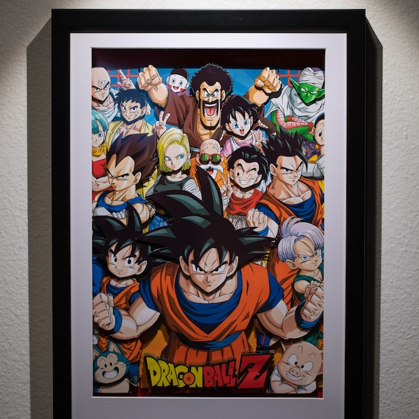 Dragon Ball Z Wall Art - Etsy