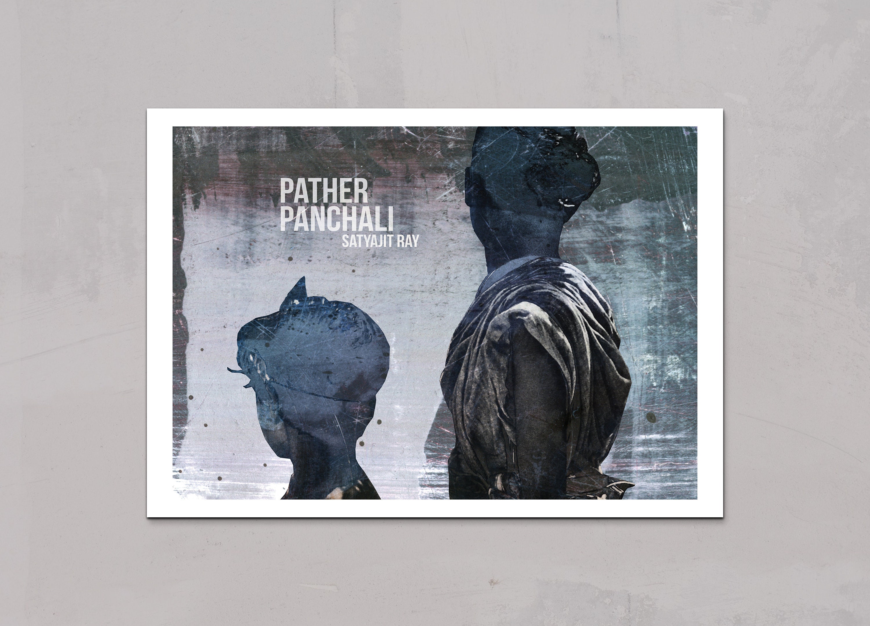 Pather Panchali apu Trilogy Movie Art Card world Cinema, Satyajit Ray ...