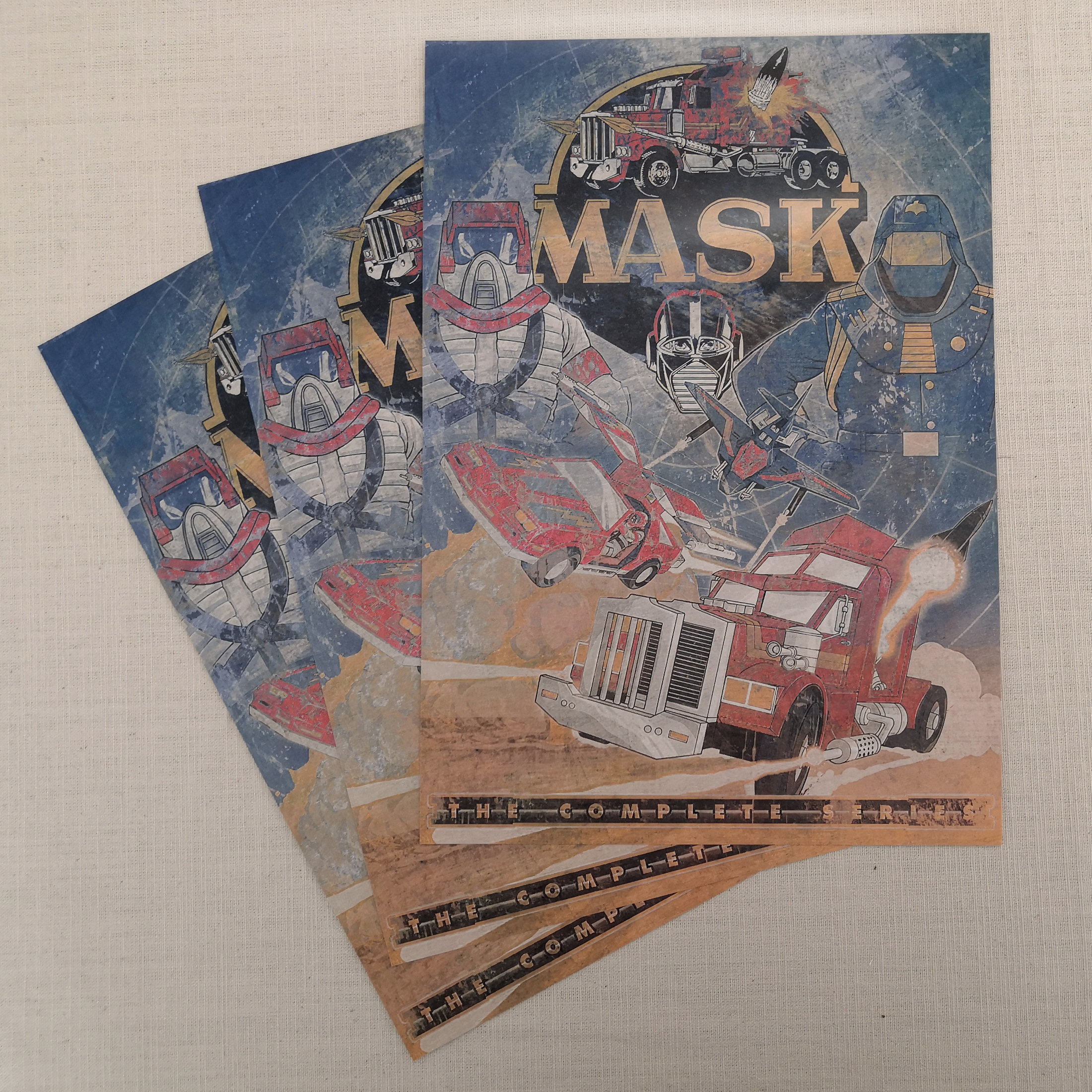 MASK M.A.S.K 80s Kids Cartoon TV Show A4 Poster - Etsy UK