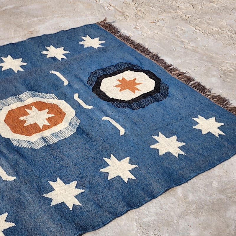 Vintage Trible Wool Rug - Etsy UK