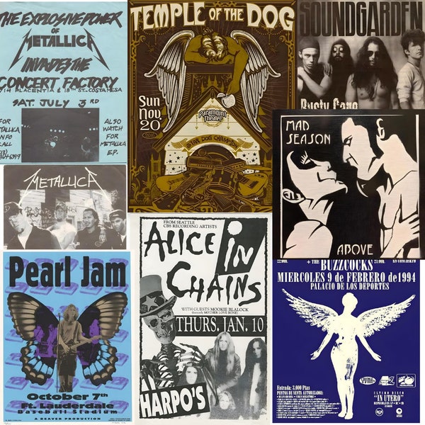 Grunge Posters - Etsy