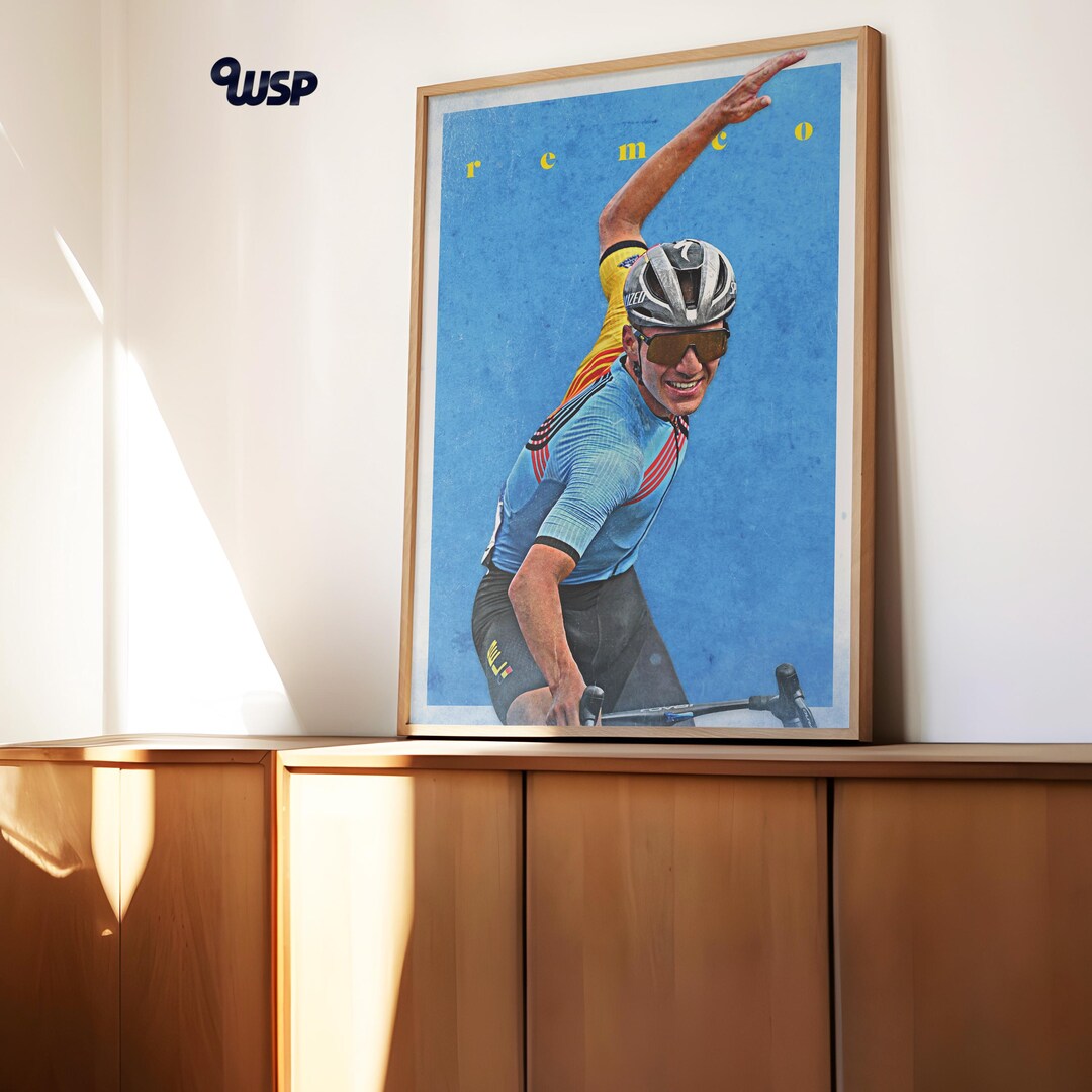 Remco Evenepoel Olympics Remco Evenepoel Print Paris Olympics Print ...