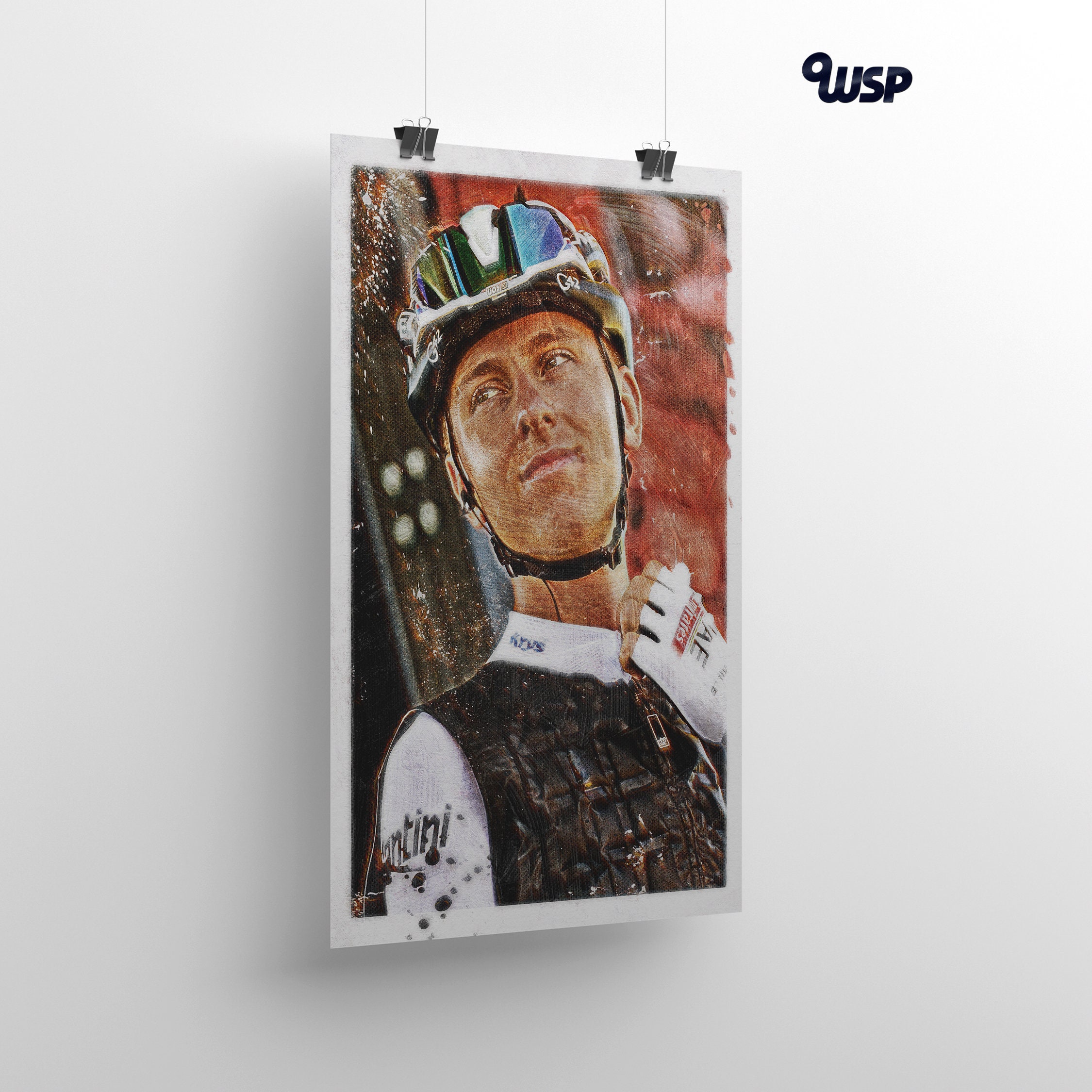 Tadej Pogacar Tadej Pogacar Print Tour De France Print Cycling Poster ...