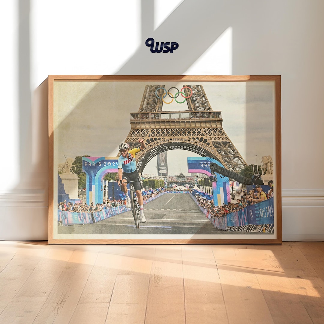 Remco Evenepoel Olympics Remco Evenepoel Print Paris Olympics Print ...