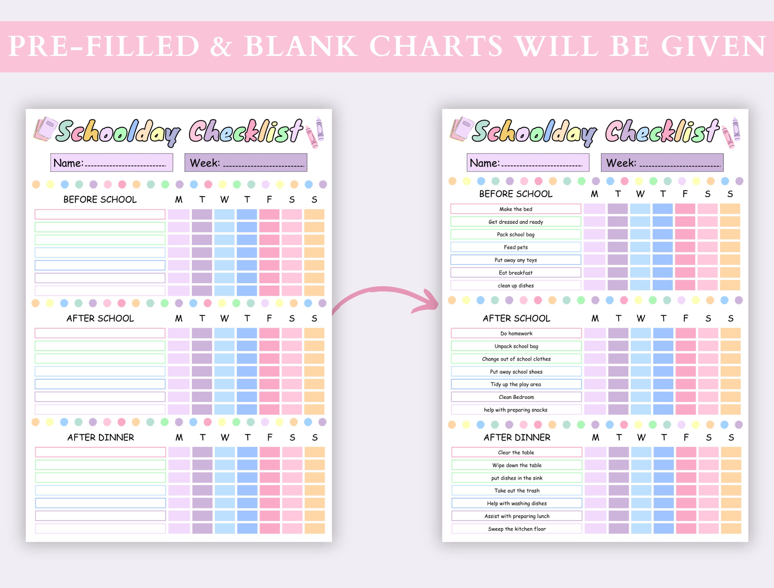 Printable Reward Bucks Bundle for Kids, Reward System for Kids ...