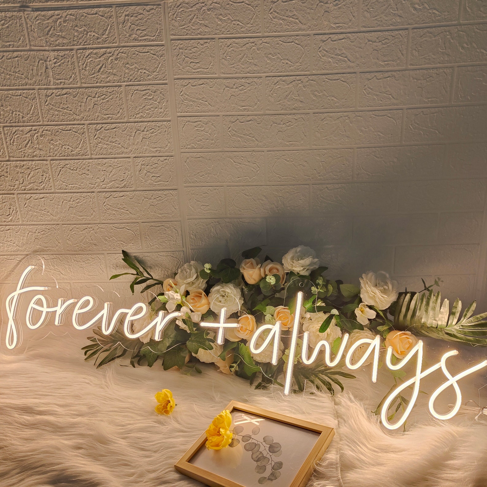 Forever & Always Neon Sign Custom Wall Decor Led Sign - Etsy