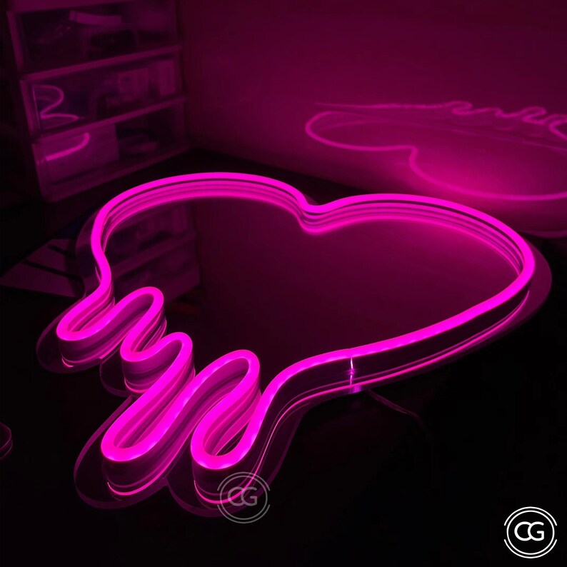Custom Mirror Led Sign Neon Mirror Sign Light up Mirror for - Etsy