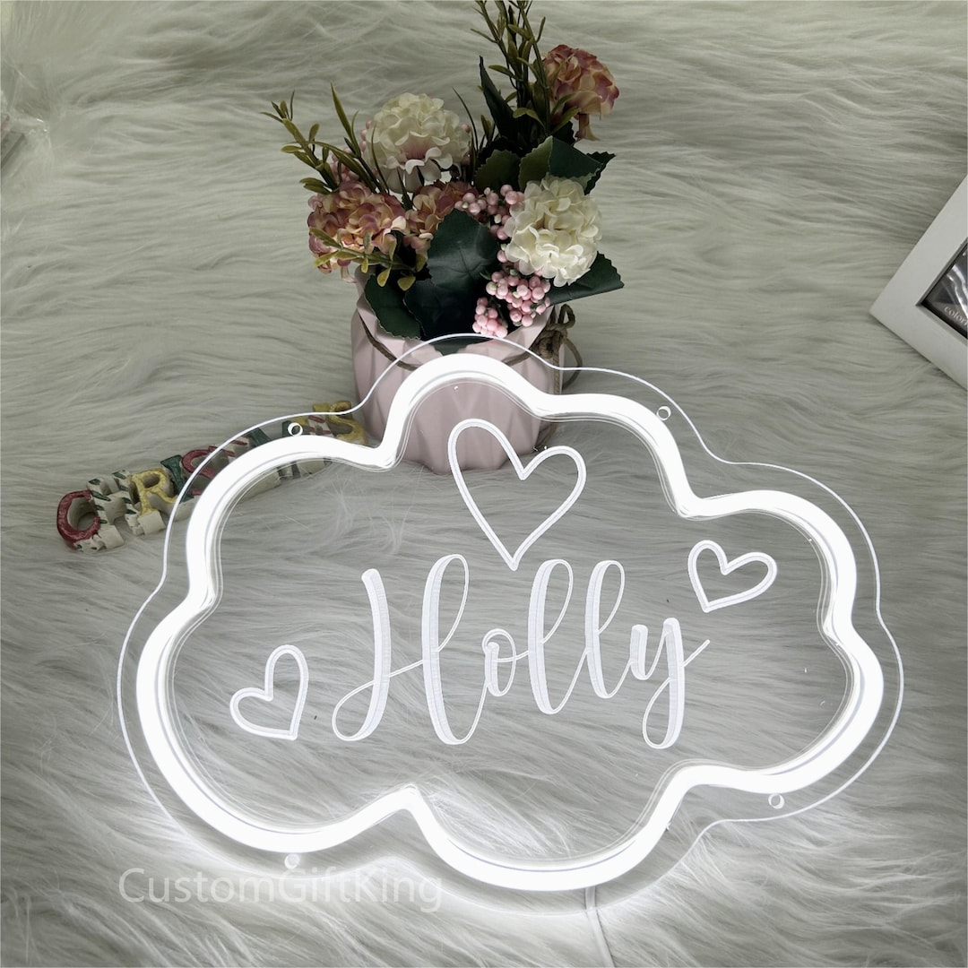 Neon Name Sign Custom Teenage Girl Gifts, Custom Name Sign Personalized ...