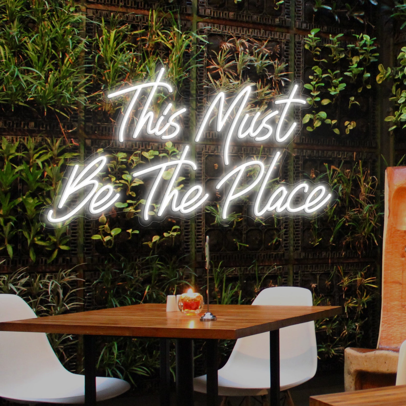 This Must Be the Place Neon Sign Custom Wall Art Led Sign - Etsy
