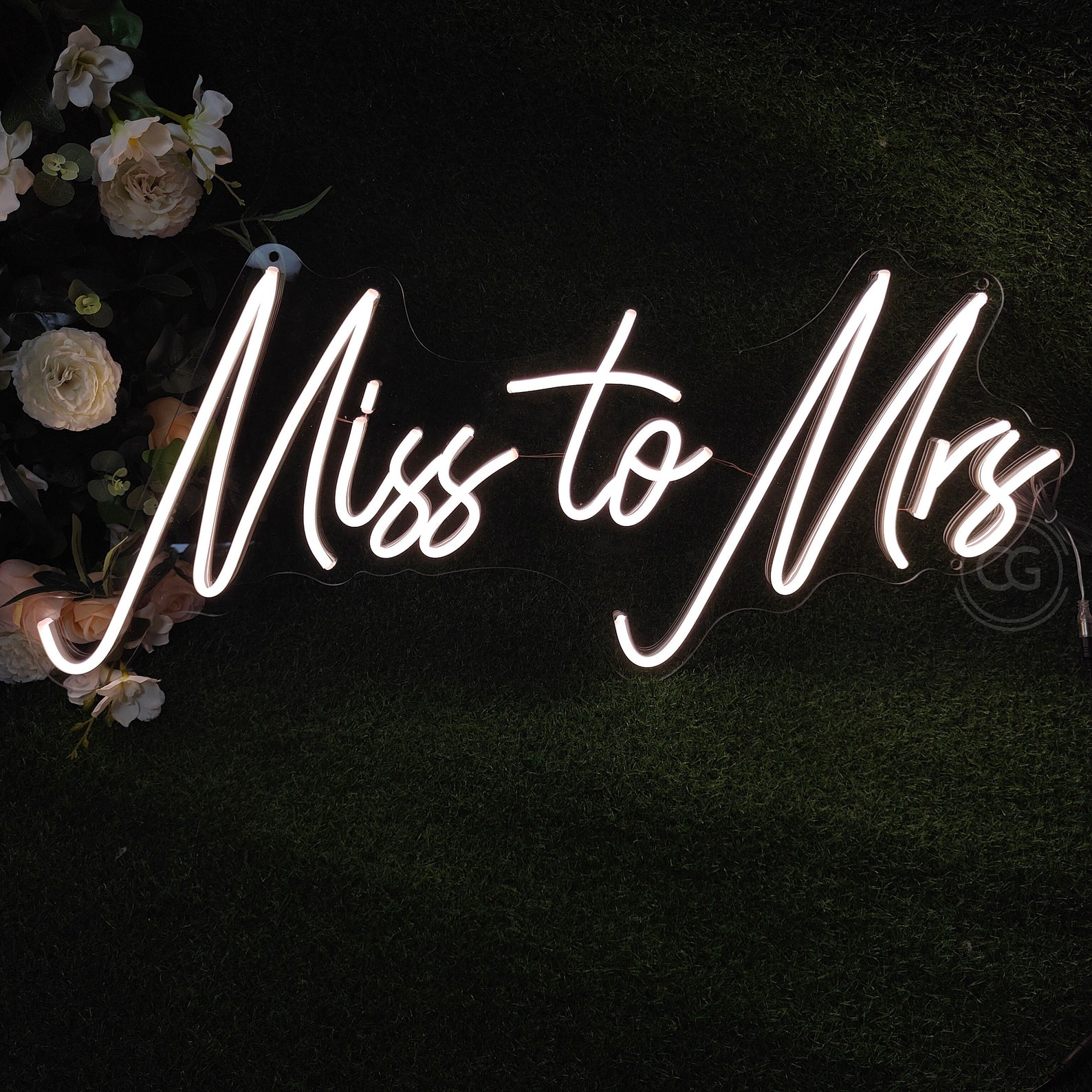Miss to Mrs Neon Sign Custom Party Decor Wedding Neon Sign - Etsy
