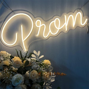 Prom Neon Sign Custom Graduation Decor, Led Neon Sign Graduation Gifts ...