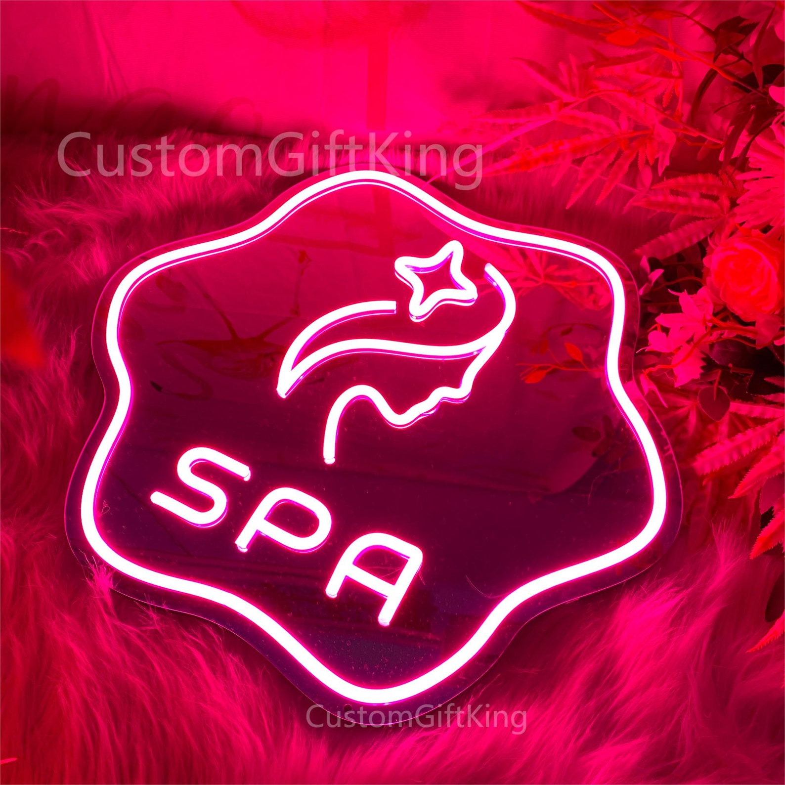 Custom Neon Sign Wall Decor, SPA Neon Sign Business Decor, Custom Led ...