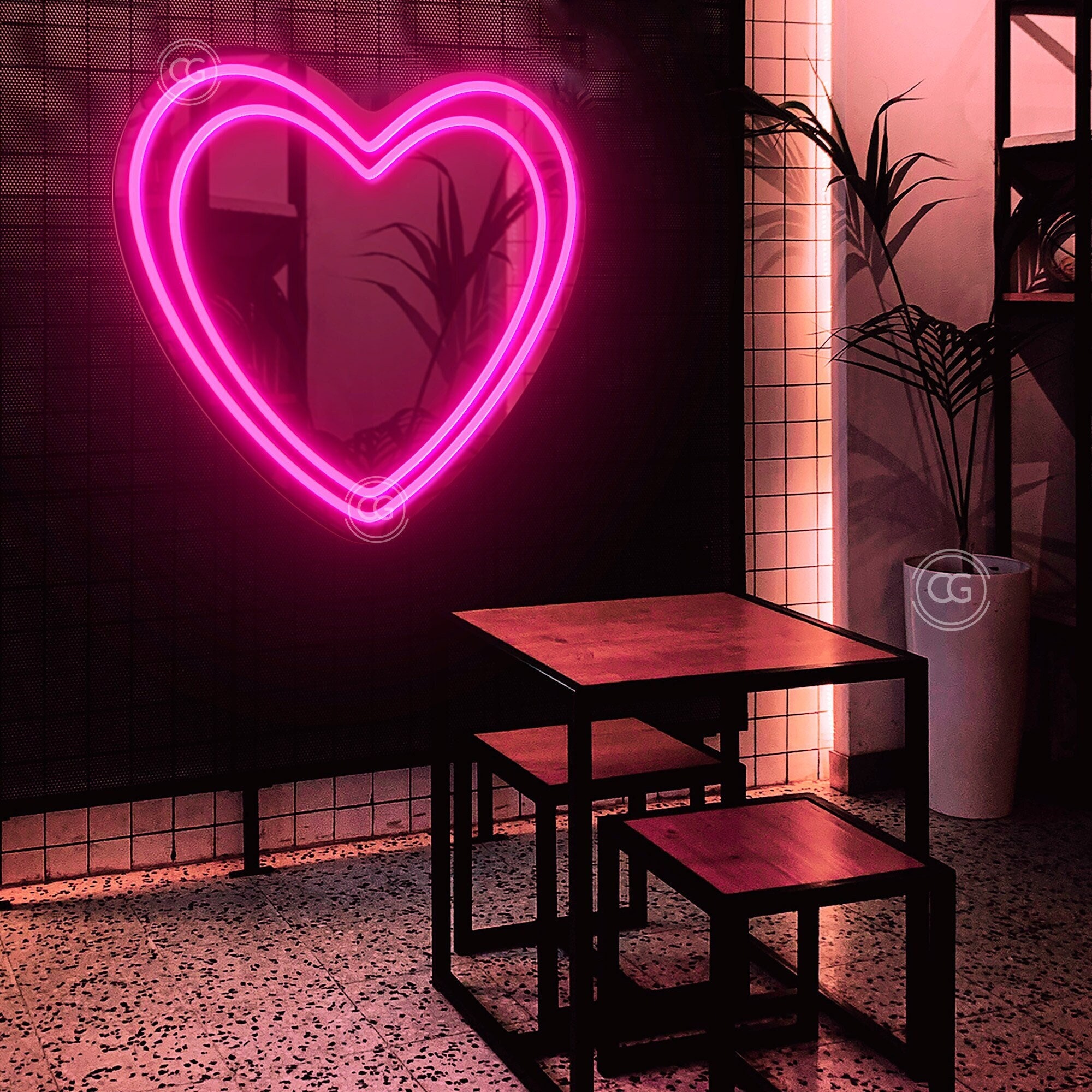 Custom Mirror Led Sign Neon Mirror Sign Light up Mirror for - Etsy