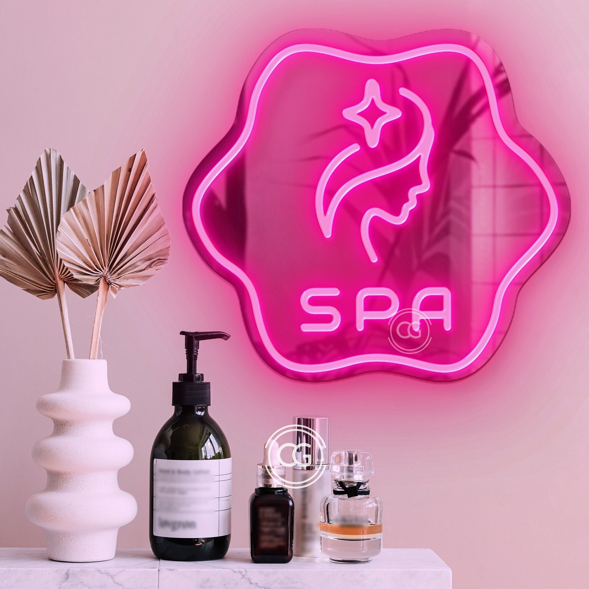 Custom Neon Sign Wall Decor, SPA Neon Sign Business Decor, Custom Led ...