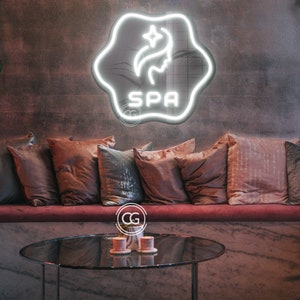 Custom Neon Sign Wall Decor, SPA Neon Sign Business Decor, Custom Led ...