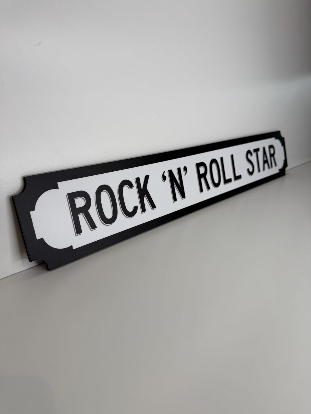 Oasis Inspired Rock ‘N Roll Star Street Slogan Sign **new Larger Size ...