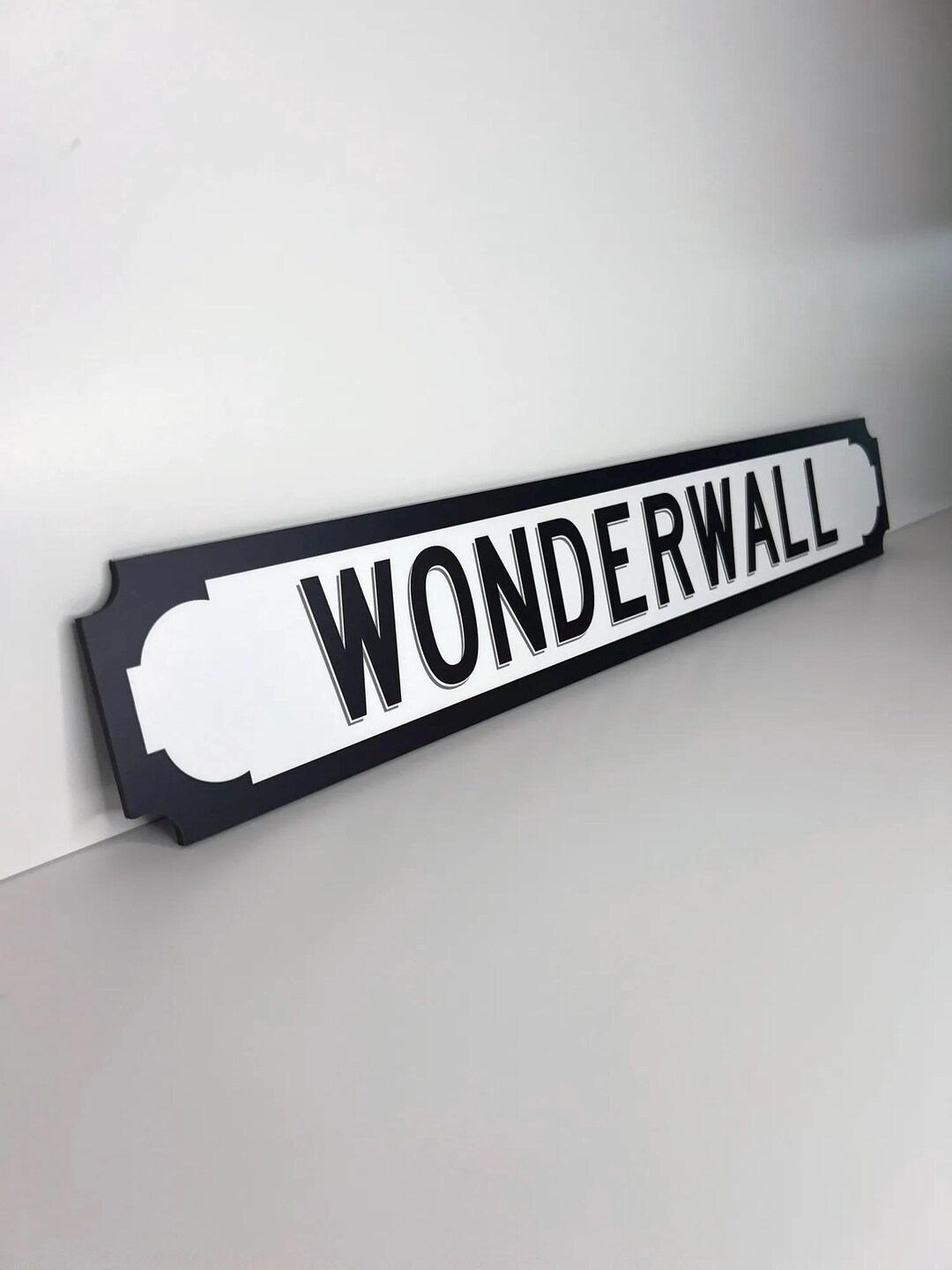 Oasis Inspired Wonderwall Street Slogan Sign **new Larger Size Now ...