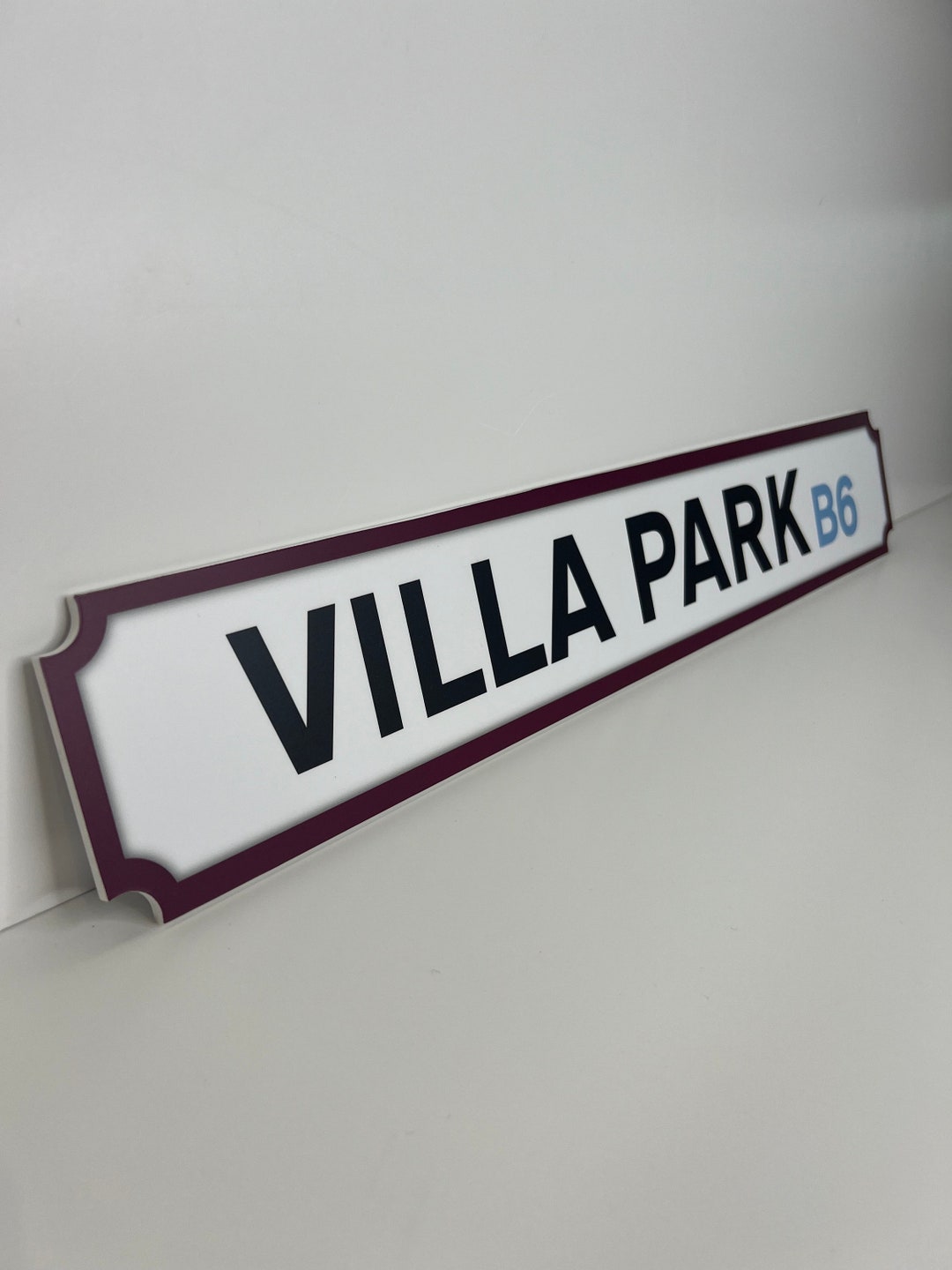 Aston Villa Football Club AVFC Villa Park Street Door Sign *football ...