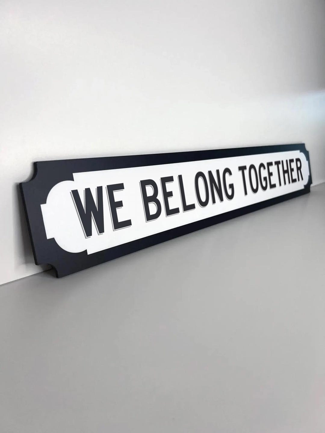 Harry Styles Inspired 'we Belong Together' Street Slogan Sign - Etsy