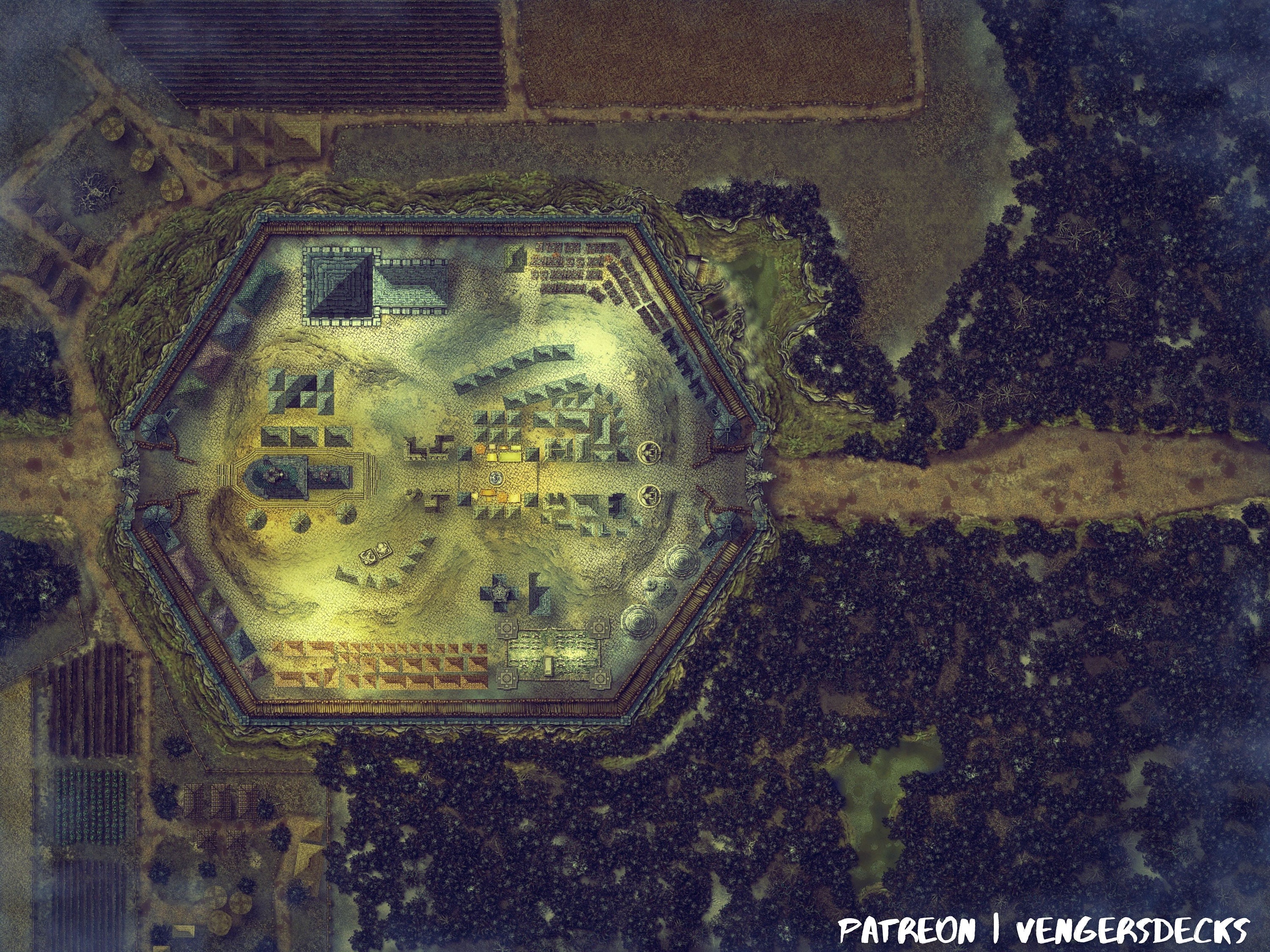 D&D TTRPG Map Commission - Premium Tabletop Battle Map - for Commercial ...