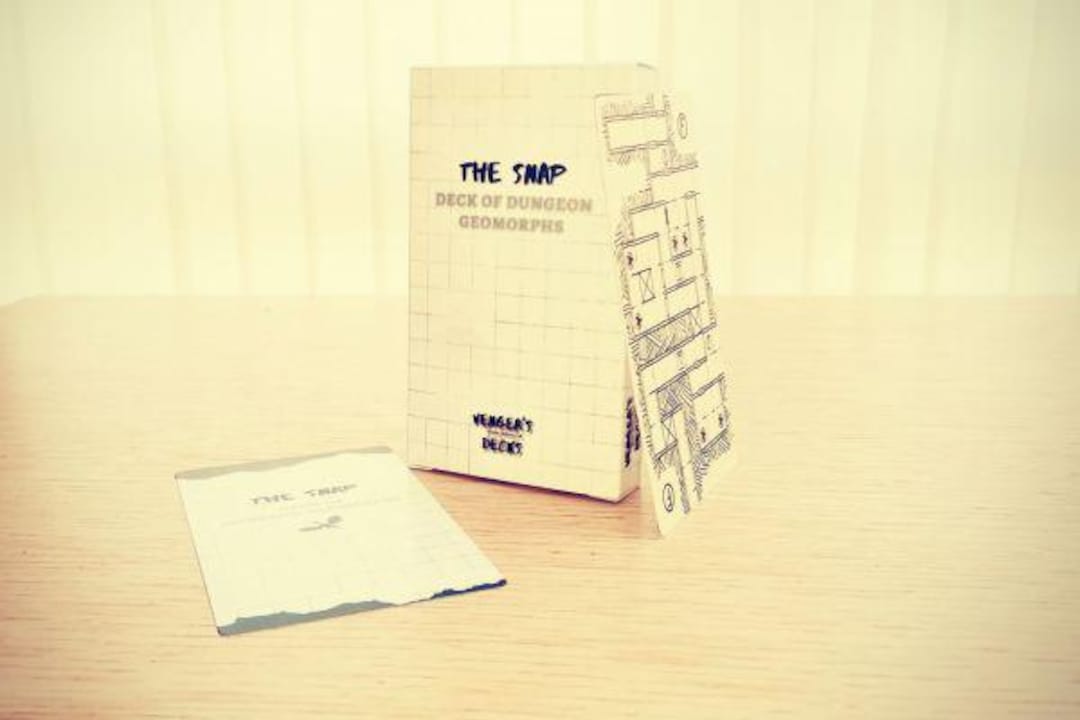 The Snap - Dungeon Geomorphs Card Deck – Tabletop RPG Map Tiles ...