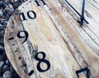 Reclaimed Wood Clock | Etsy