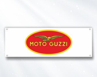 Moto Guzzi Banner - Etsy